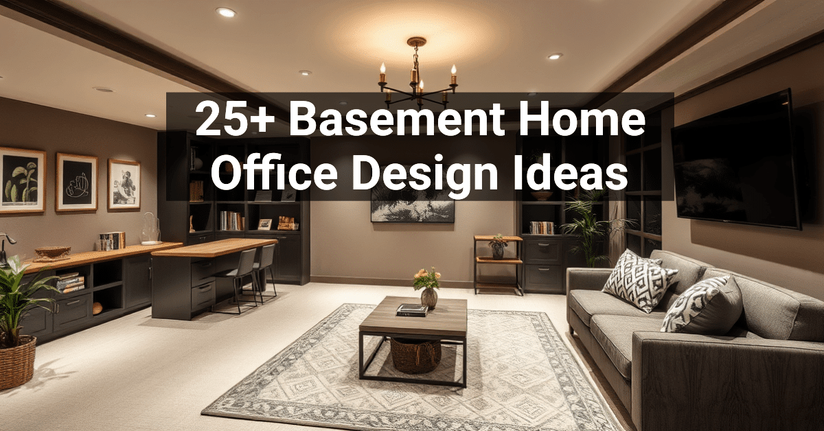 25+ Basement Home Office Design Ideas – Engineers and Architects of America