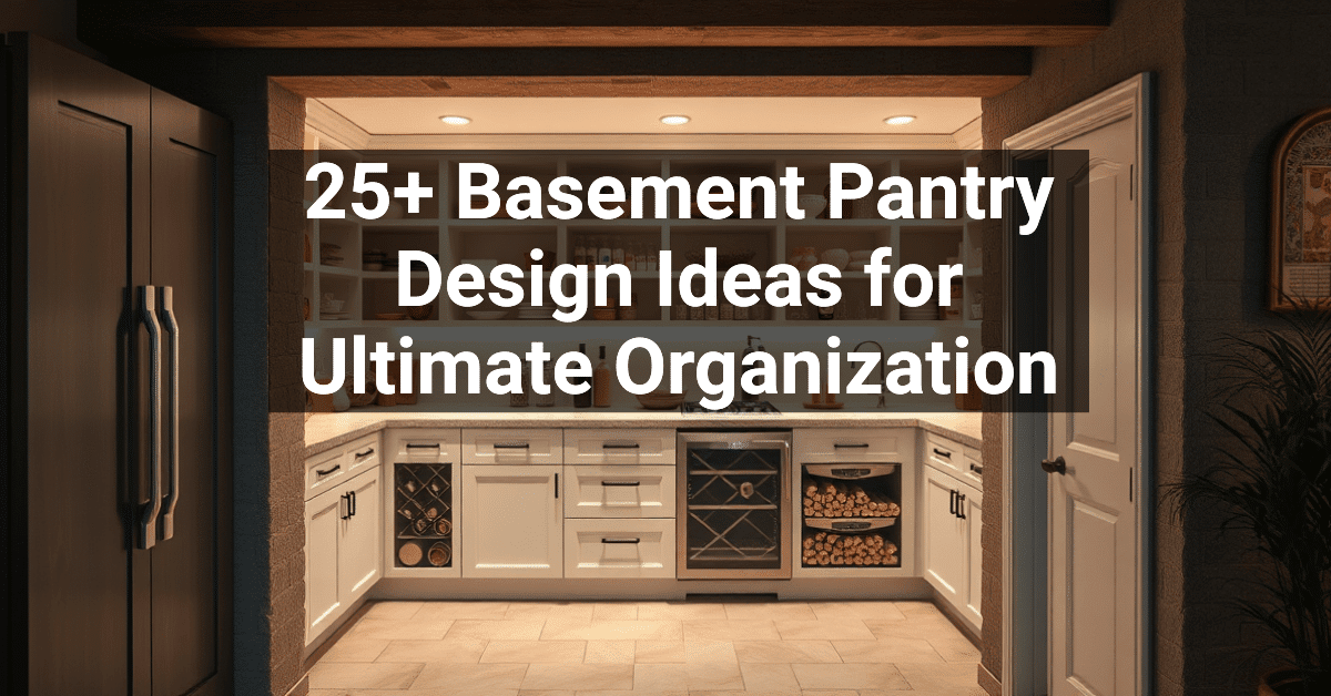 25+ Basement Pantry Design Ideas for Ultimate Organization – Engineers ...
