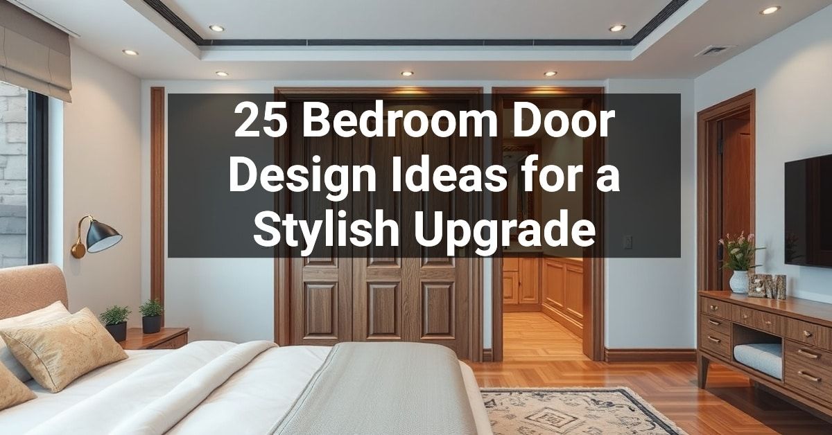 25+ Bedroom Door Design Ideas for a Stylish Upgrade – Engineers and ...