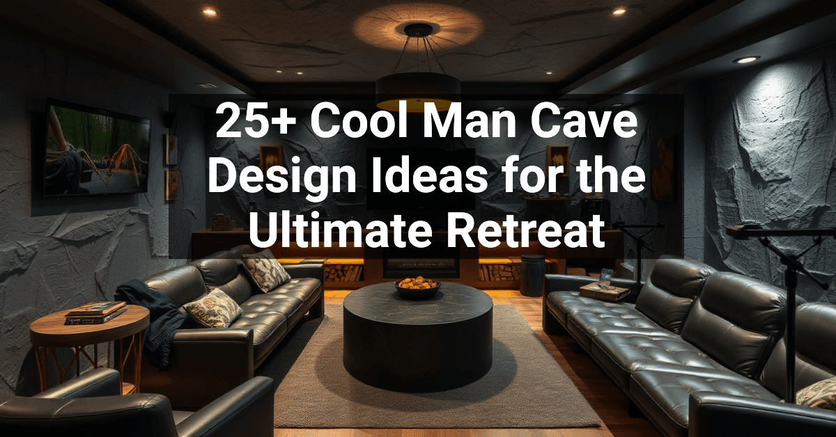 25+ Cool Man Cave Design Ideas for the Ultimate Retreat – Engineers and ...