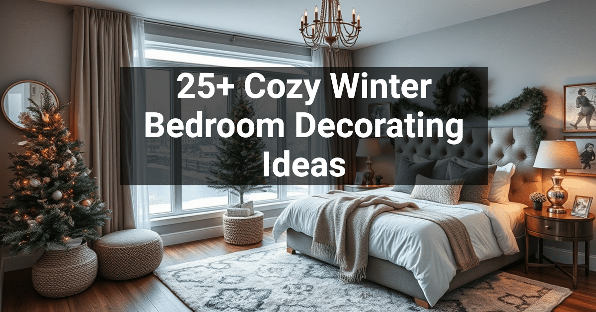 25+ Cozy Winter Bedroom Decorating Ideas – Engineers and Architects of America