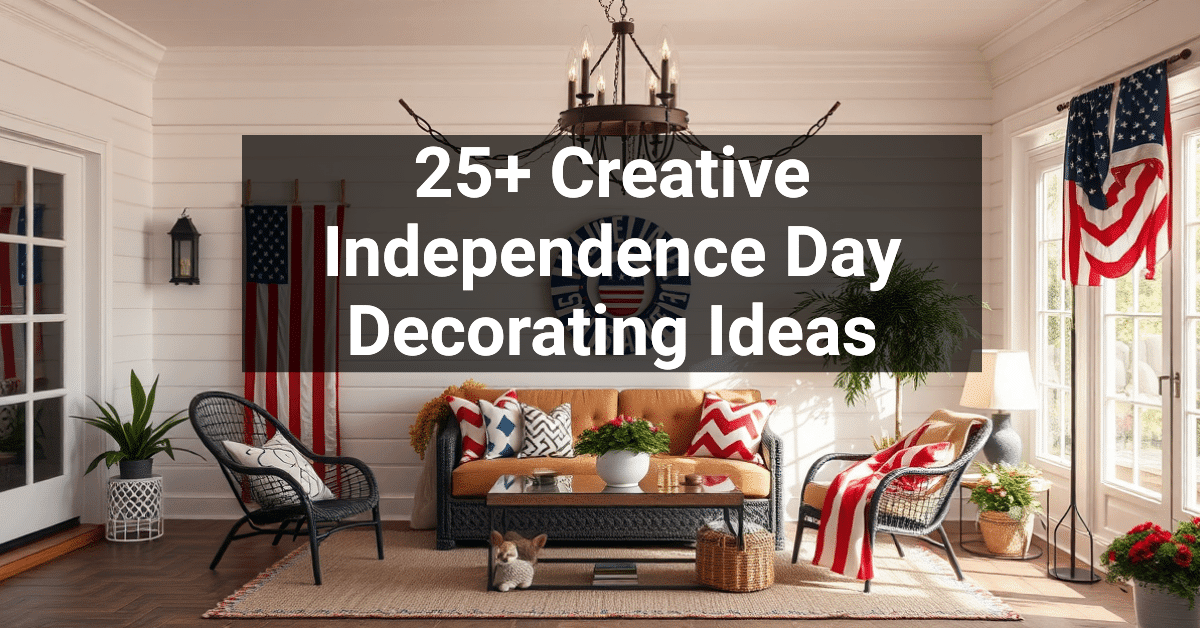 25+ Creative Independence Day Decorating Ideas – Engineers and ...