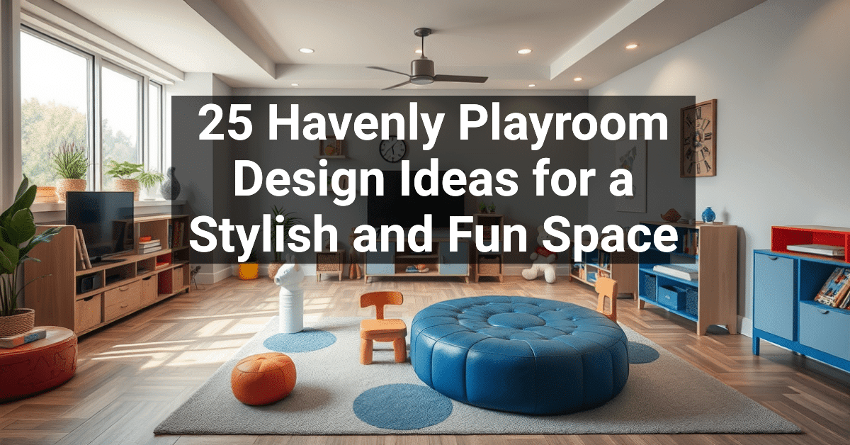 25+ Havenly Playroom Design Ideas for a Stylish and Fun Space – Engineers and Architects of America