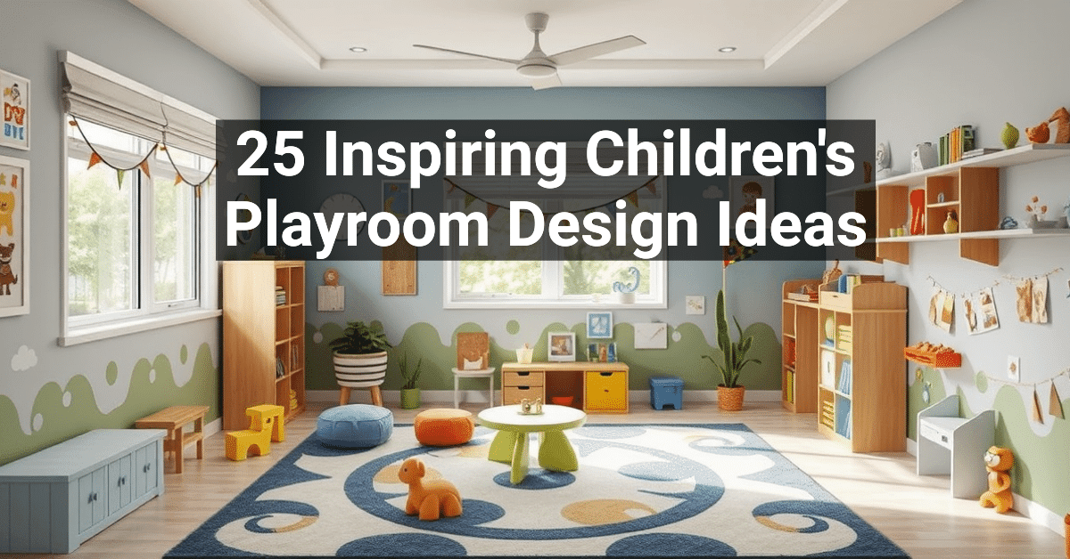 25+ Inspiring Children’s Playroom Design Ideas – Engineers and ...
