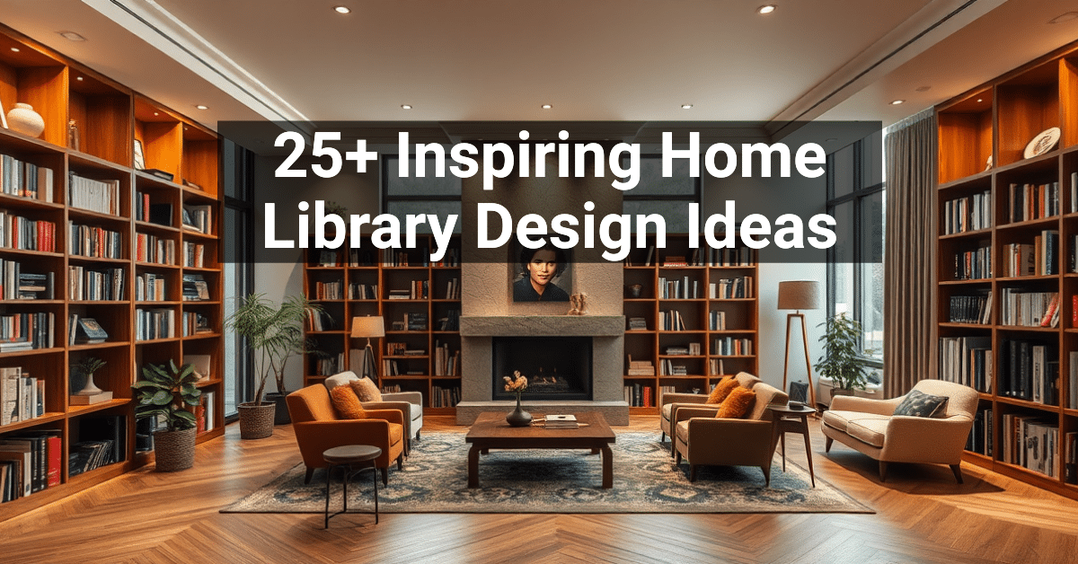 25+ Inspiring Home Library Design Ideas – Engineers and Architects of ...