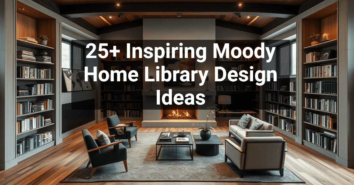 25+ Inspiring Moody Home Library Design Ideas – Engineers and ...