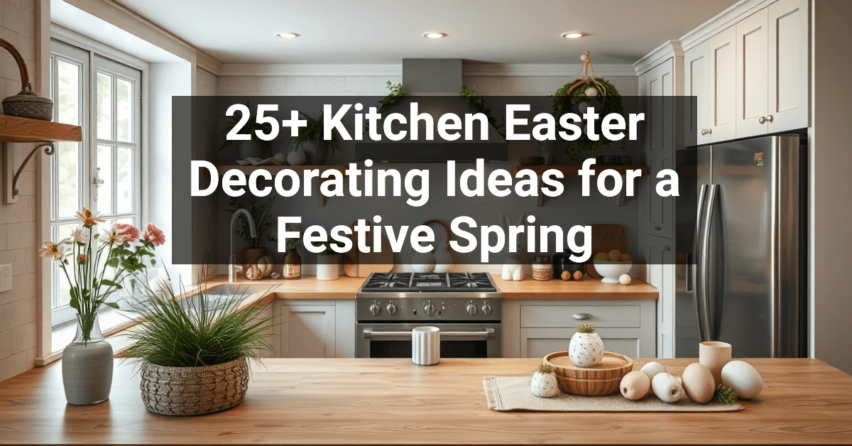 Easter Decorating Ideas For Kitchen