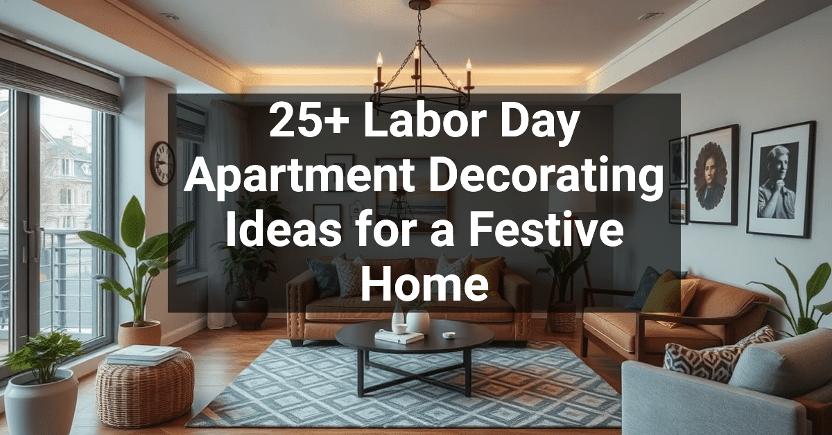 25+ Labor Day Apartment Decorating Ideas for a Festive Home – Engineers and Architects of America