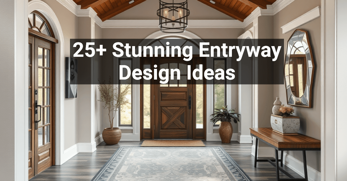 25+ Stunning Entryway Design Ideas – Engineers and Architects of America