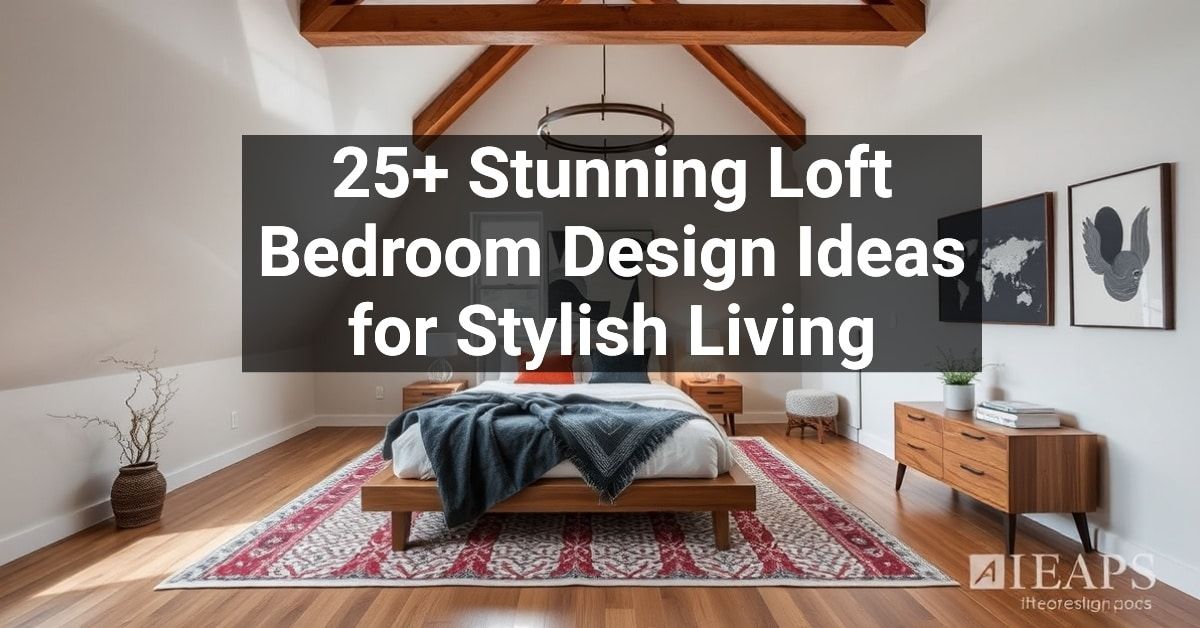 25+ Stunning Loft Bedroom Design Ideas for Stylish Living – Engineers ...