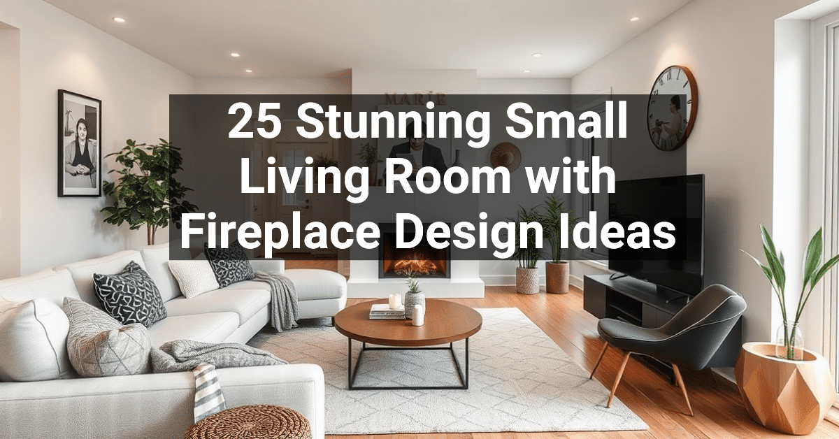 25+ Stunning Small Living Room with Fireplace Design Ideas – Engineers ... 25+ Stunning Small Living Room with Fireplace Design Ideas – Engineers ...