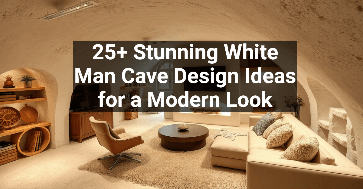 25+ Stunning White Man Cave Design Ideas for a Modern Look – Engineers ...