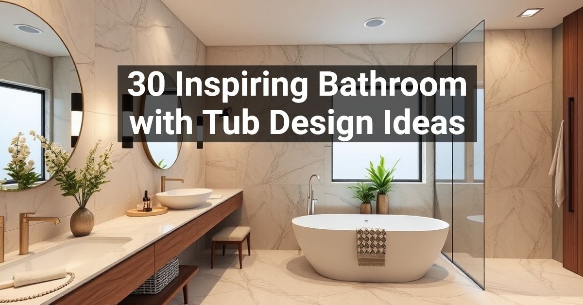 30+ Inspiring Bathroom with Tub Design Ideas – Engineers and Architects ...