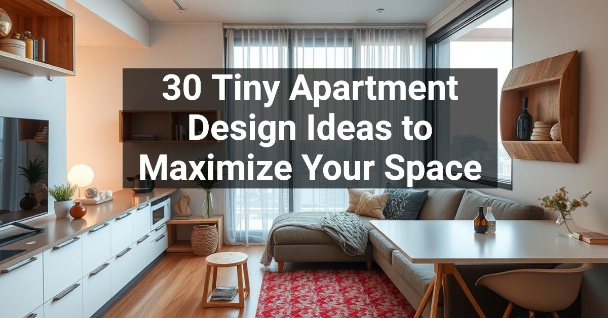 30+ Tiny Apartment Design Ideas to Maximize Your Space – Engineers and ...