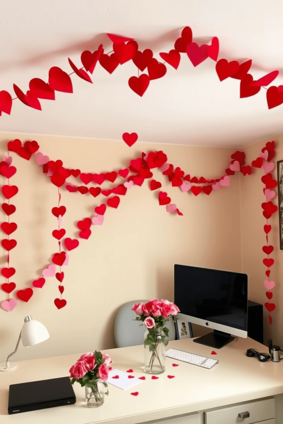 25+ Home Office Valentines Day Decorating Ideas for a Stylish Workspace ...