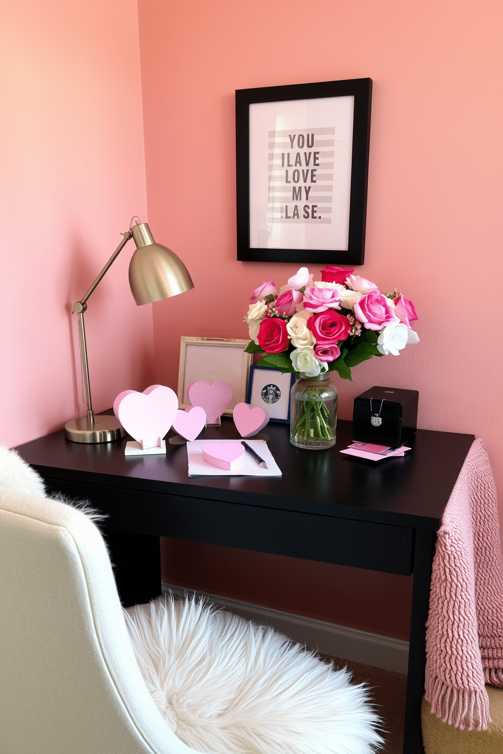 25+ Home Office Valentines Day Decorating Ideas for a Stylish Workspace ...