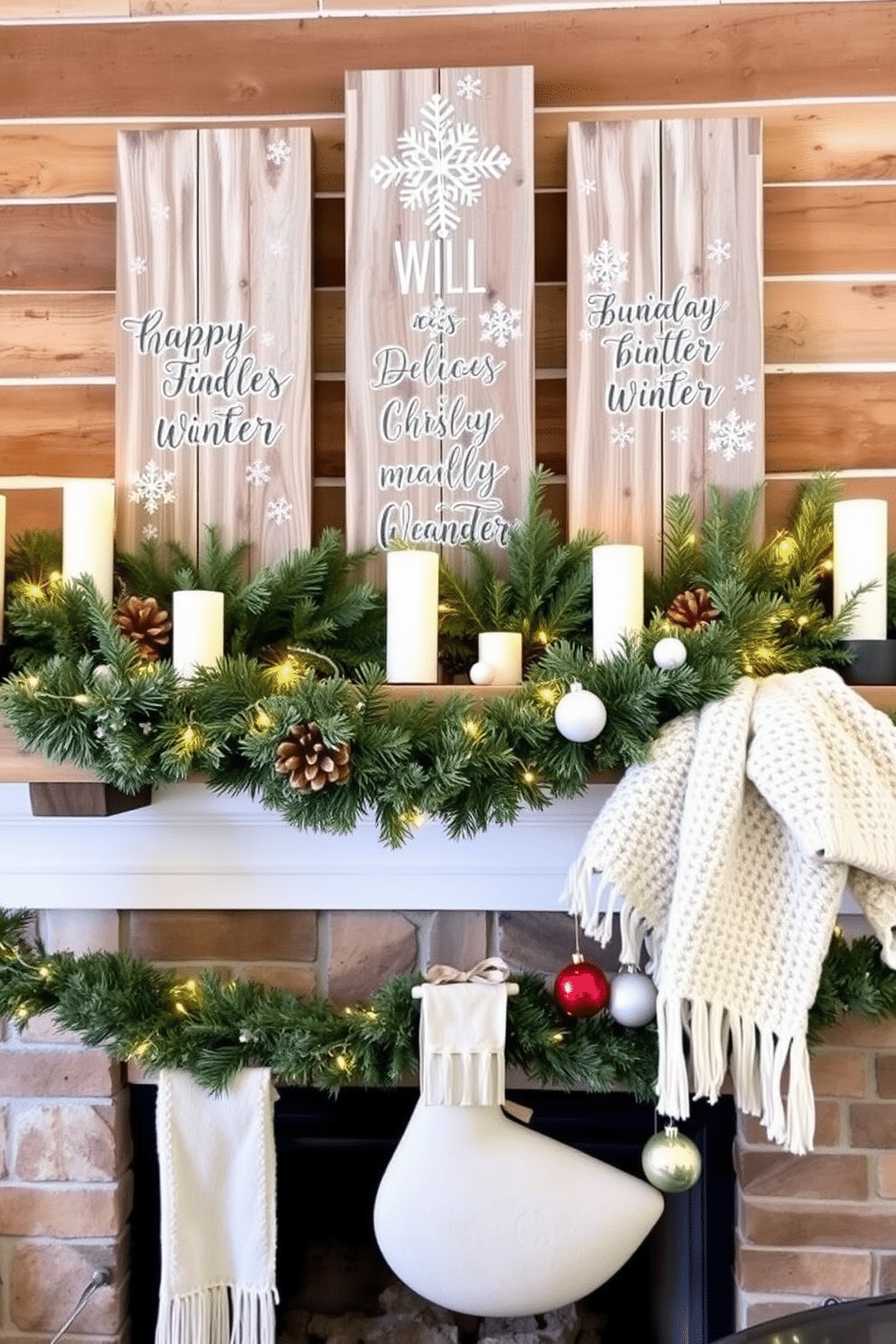 20+ Stunning Winter Mantel Decorating Ideas for a Cozy Home – Engineers ...