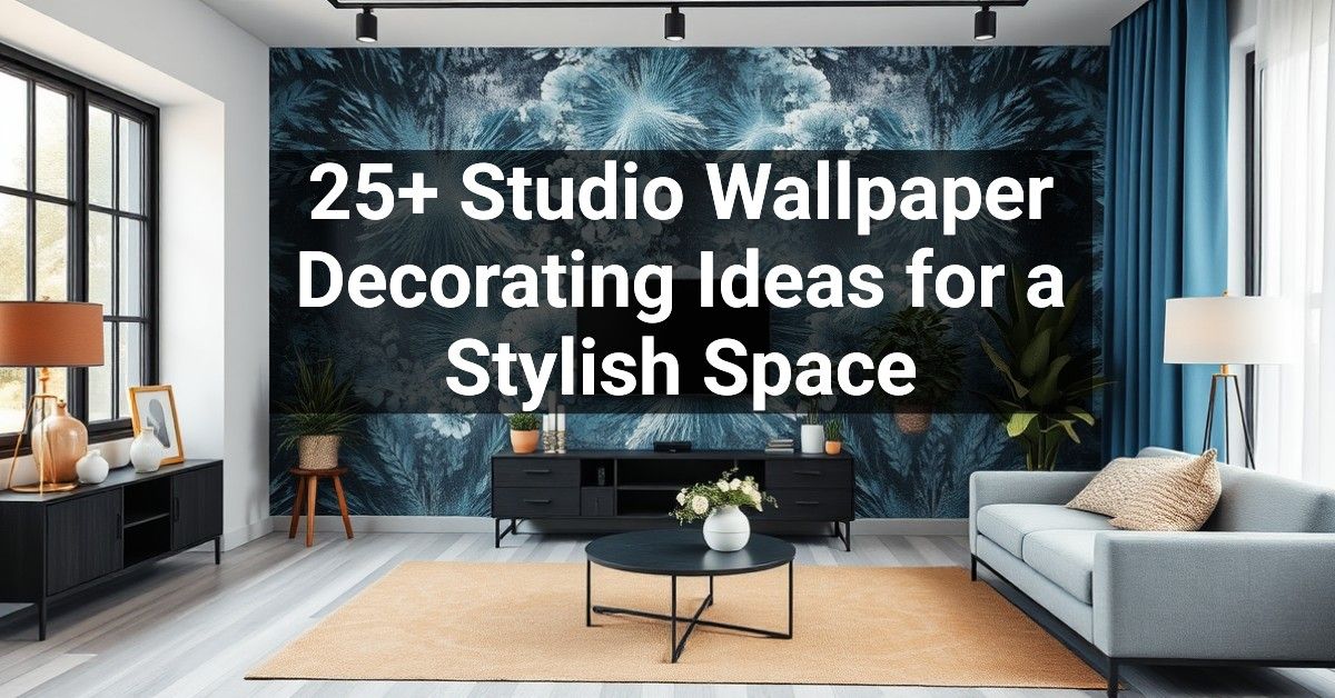 25+ Studio Wallpaper Decorating Ideas for a Stylish Space – Engineers ...