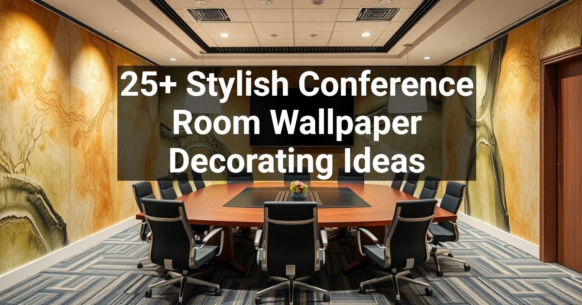 25+ Stylish Conference Room Wallpaper Decorating Ideas – Engineers and ...